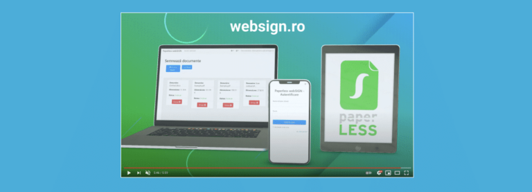 Signature électronique à distance - certSIGN